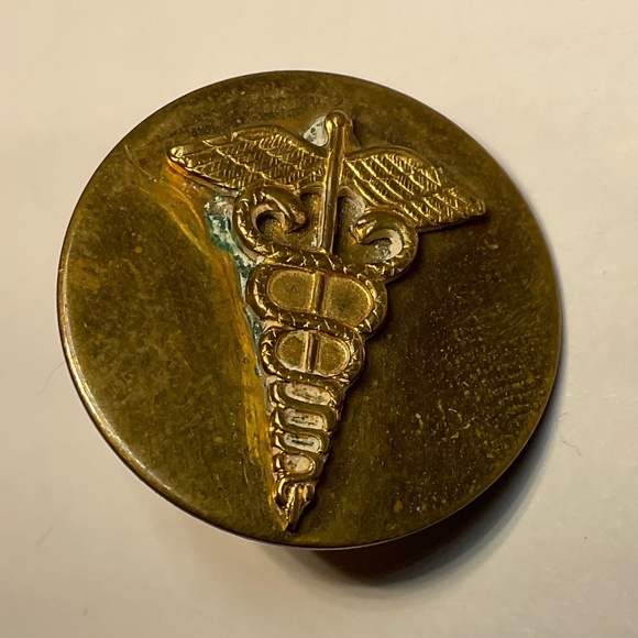 Accessories | Vintage Wwii Us Army Medical Corps Collar Badge | Poshmark